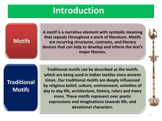 Presentation on Motif (Annapakshi) | PDF