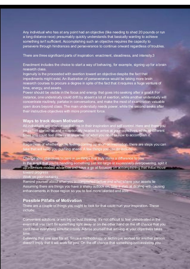 What Is Motivation? | PDF