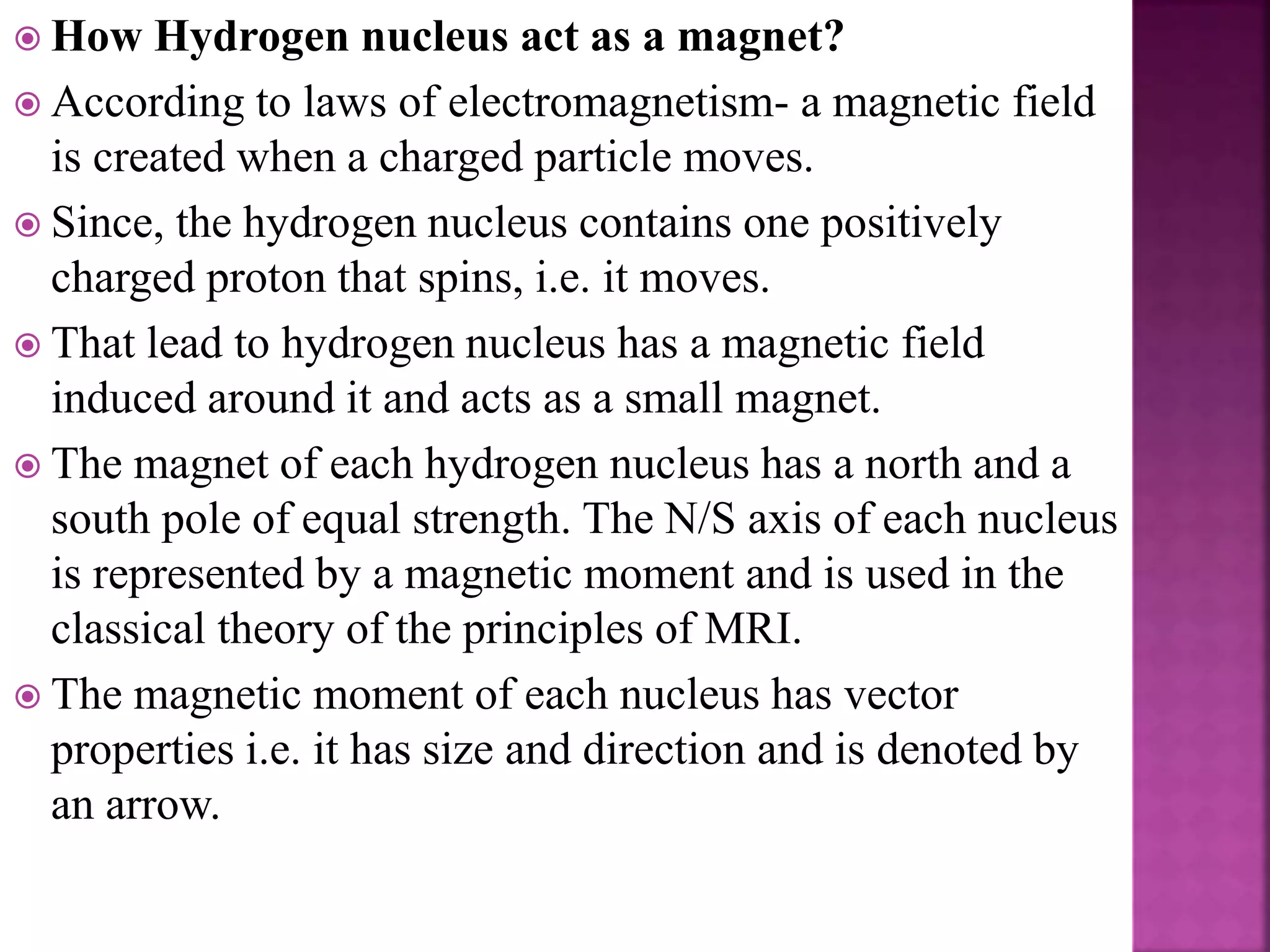 Basics of MRI | PPTX