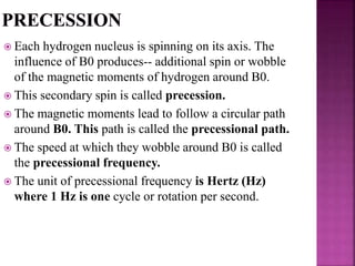 Basics of MRI | PPTX