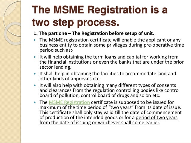 What is MSME registration & what Is the Procedure to Apply?