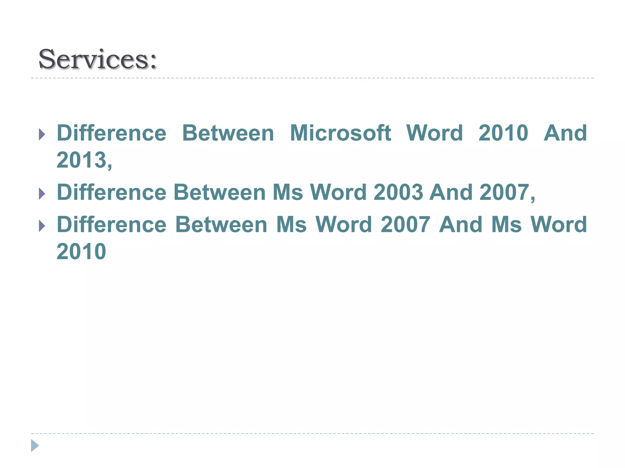 What is ms word | PPTX