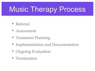 Music Therapy: Much More Than a Sing-Along | PPT