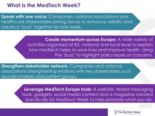 What is MedTech Week 2017 | PDF