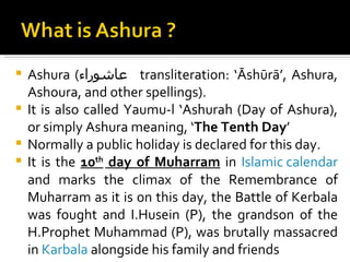 What is Muharram? | PPS