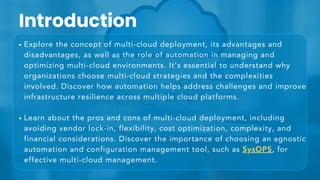 What is Multi-cloud deployment Its Benefits & Challenges PPT (2).pdf