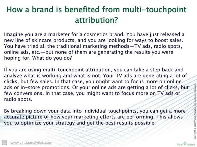 What is multi-touchpoint attribution.pptx | Marketing and Advertising ...