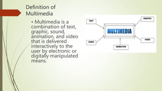 What is multimedia | PPTX