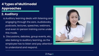 What is Multimodal Learning? - By PrepAI | PPT