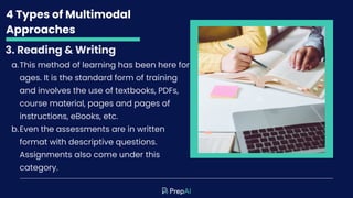 What is Multimodal Learning? - By PrepAI | PPT