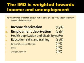 What is multiple deprivation | PPTX | Government Support and Welfare ...