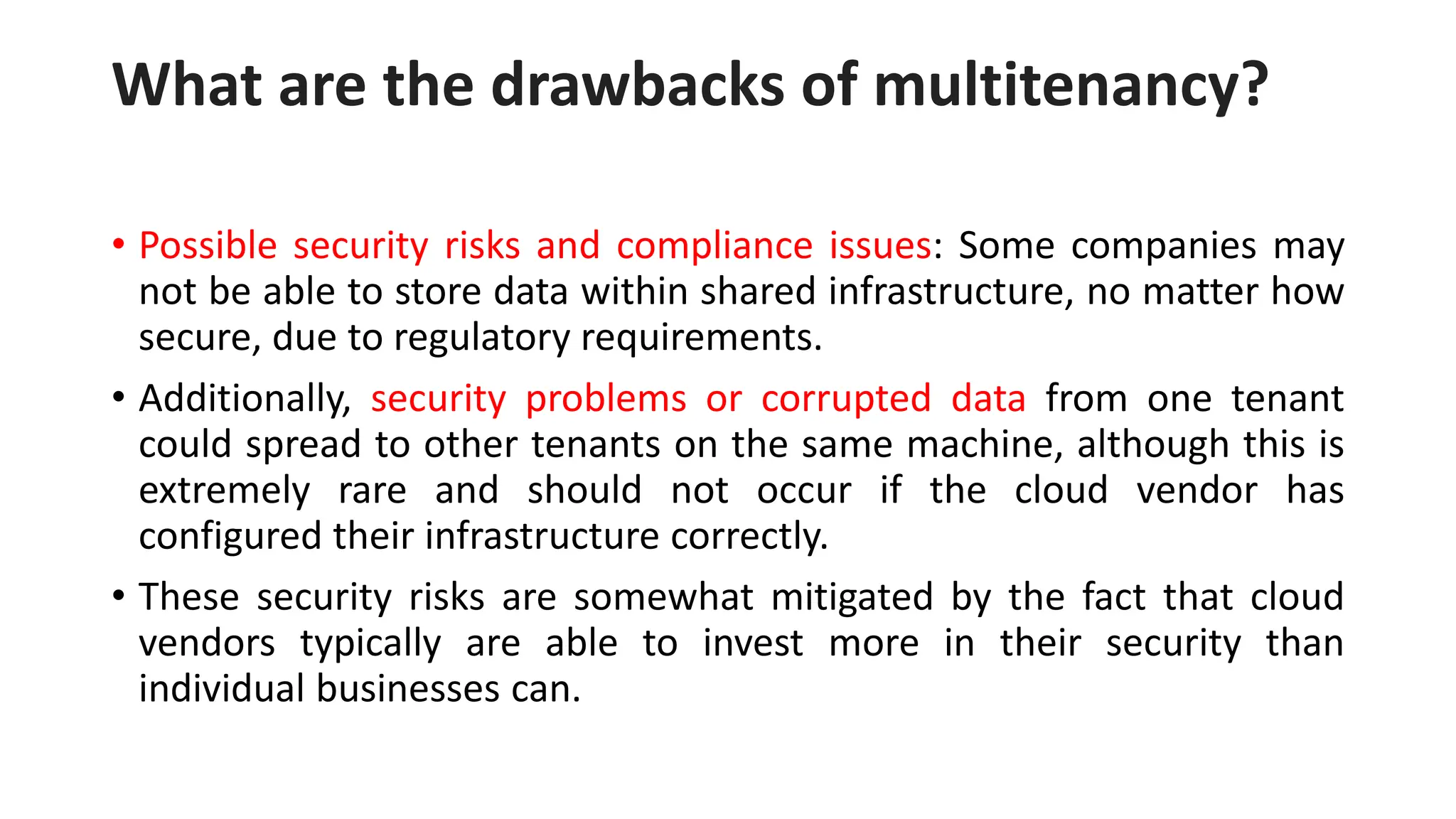 Multitenancy in cloud computing architecture | PDF