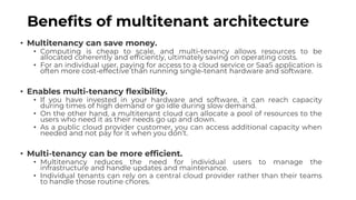 Multitenancy in cloud computing architecture | PDF