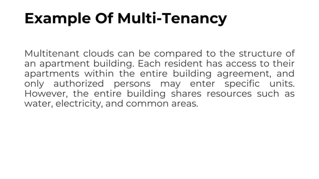 Multitenancy In Cloud Computing Architecture Pdf