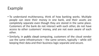 Multitenancy in cloud computing architecture | PDF