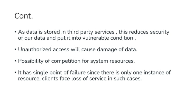 Multitenancy in cloud computing architecture | PDF