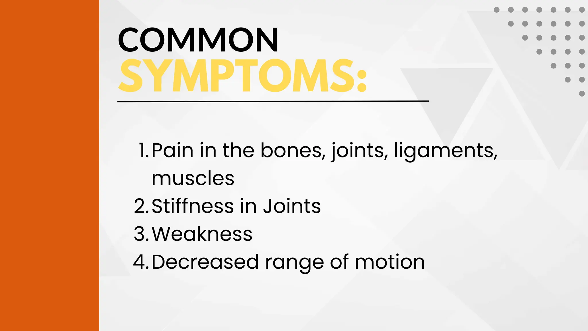 5 Common Muscle & joints Disorders, That Everyone Should Know About | PPT
