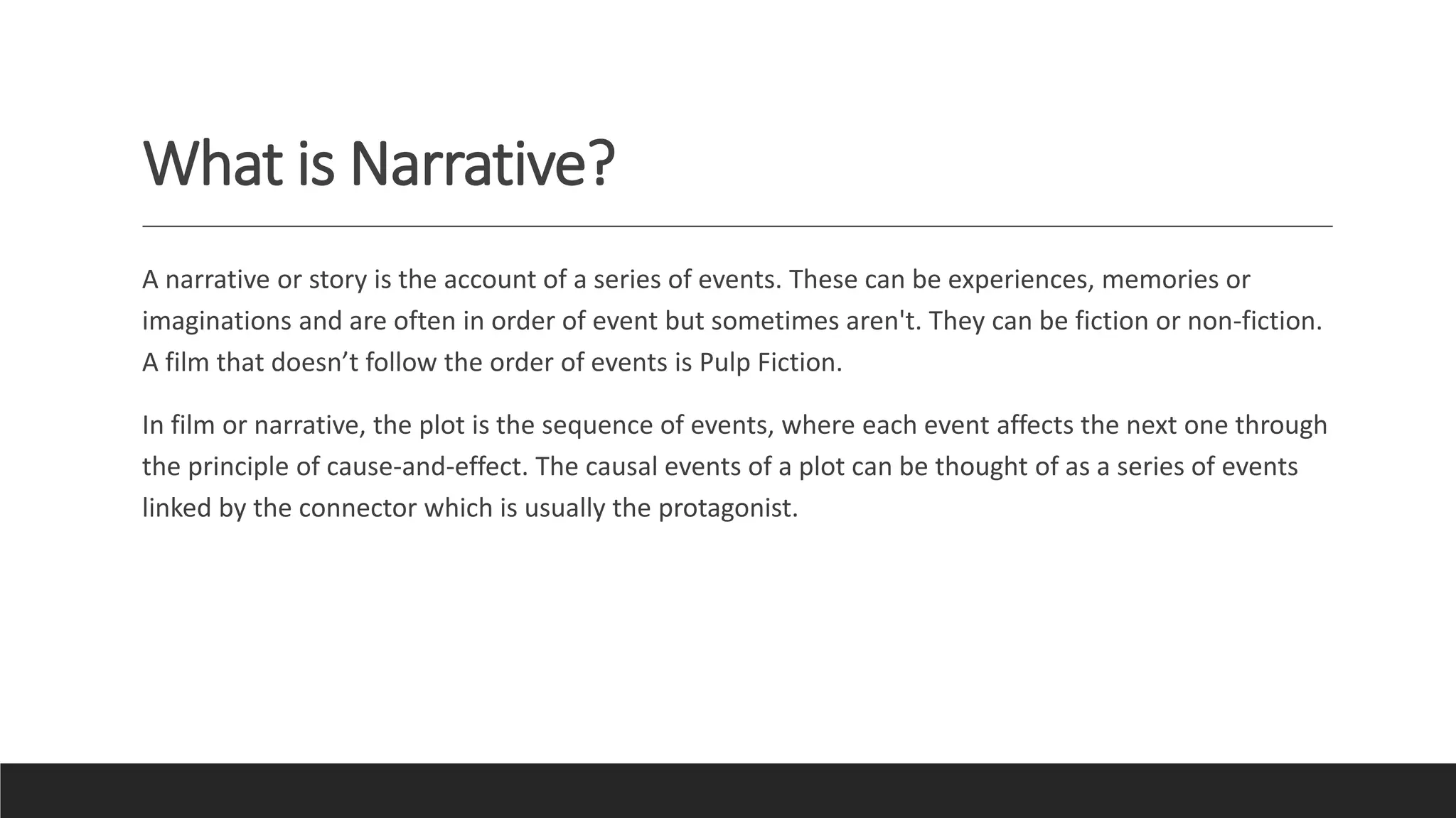 What is narrative | PPT