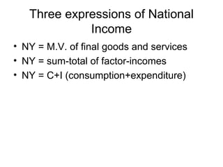 What is national income | PPT