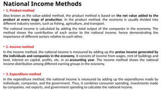 What is National Income Accounting (Macro Economics) | PPTX | Business ...