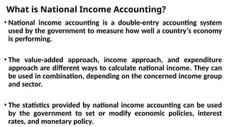 What is National Income Accounting (Macro Economics) | PPTX