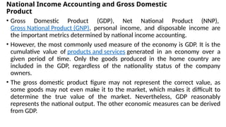 What is National Income Accounting (Macro Economics) | PPTX