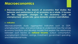 Macro Economics: National Income Accounting | PDF