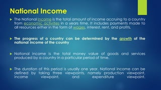 Macro Economics: National Income Accounting | PDF