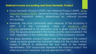 Macro Economics: National Income Accounting | PDF