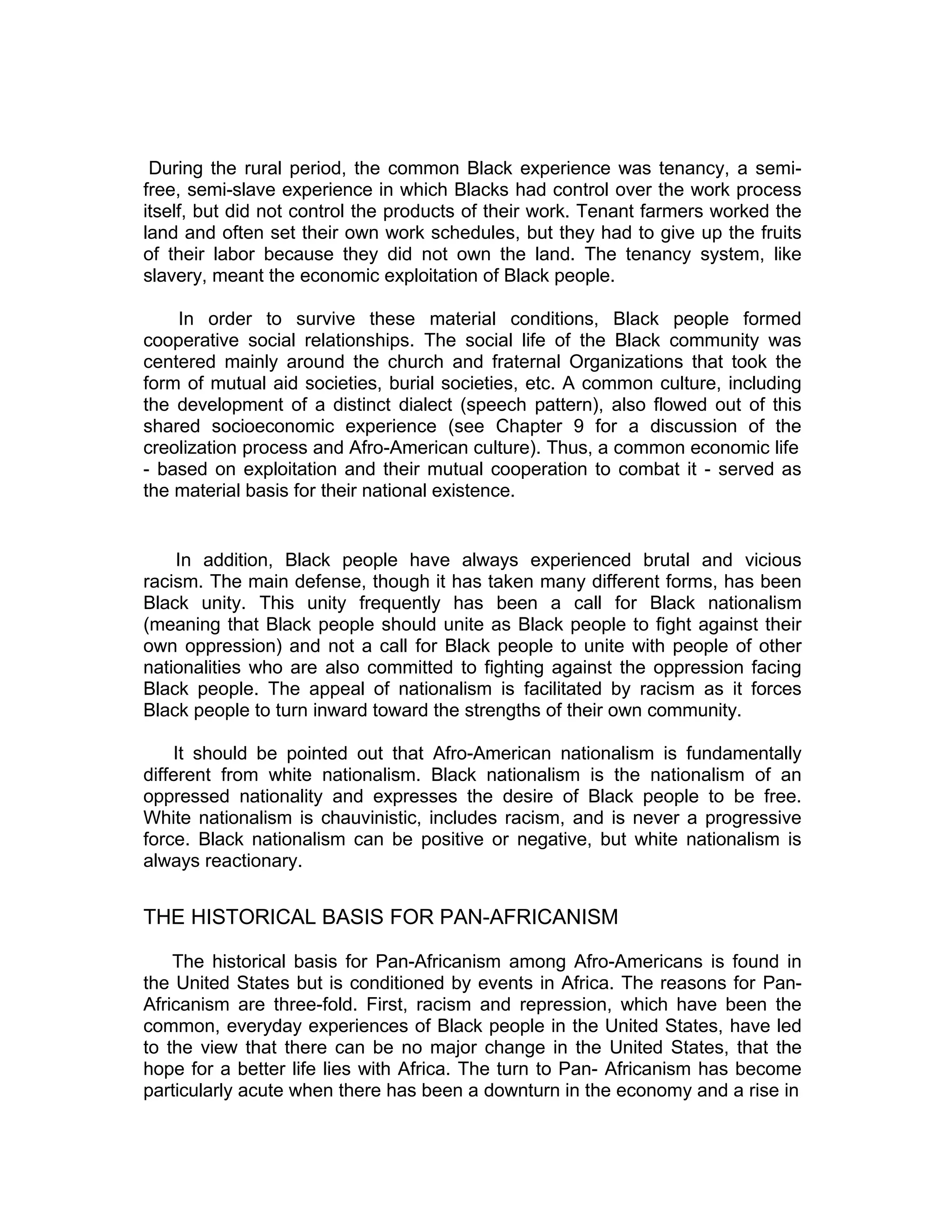What is Nationalism vs Pan-africanism- Compare the Similarities and ...