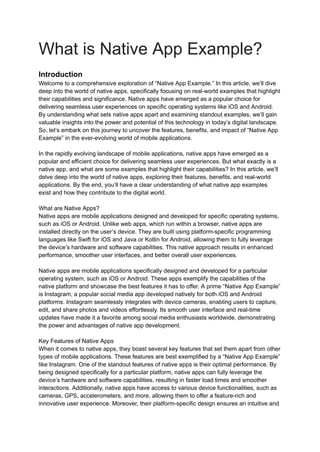 What is Native App Example.pdf