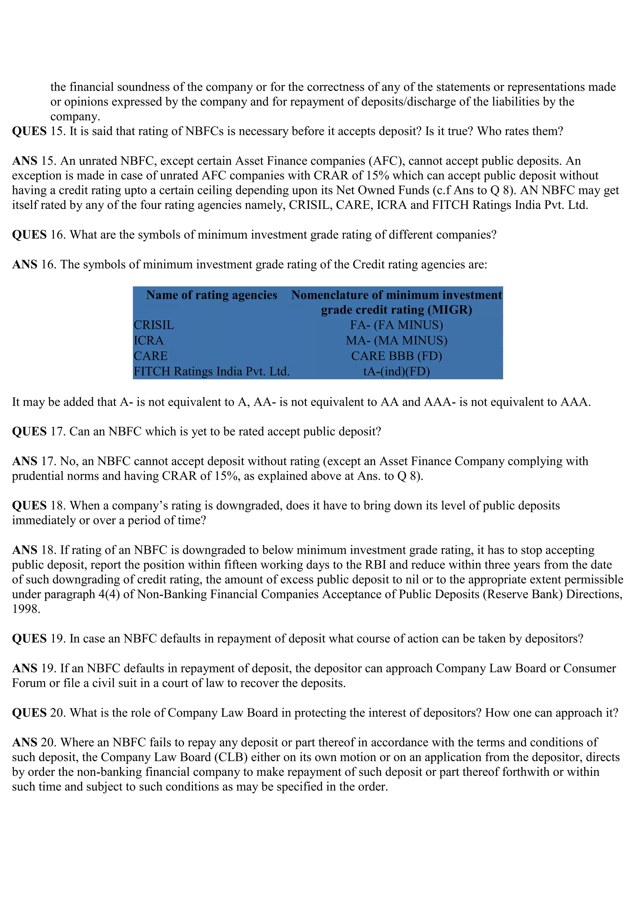 What is nbfc | DOCX