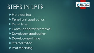 An In-Depth Guide to Non-Destructive Testing (NDT) and Its Types | PPT
