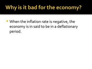 What Is Negative Inflation | PPT