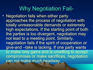 What is negotiation | PPT