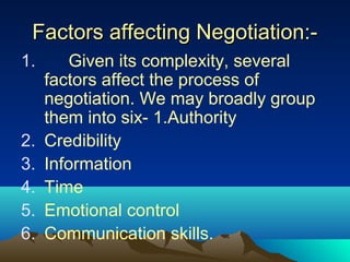 What is negotiation | PPT