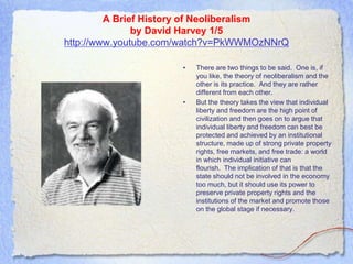 What is neoliberalism? | PPTX