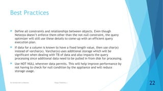 An Introduction to Netezza | PPT