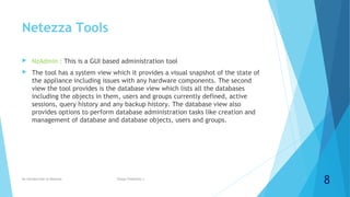 An Introduction to Netezza | PPT