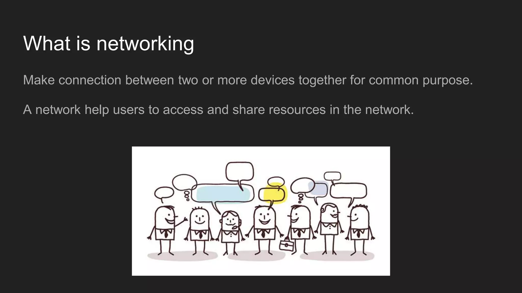 What is networking | PPT