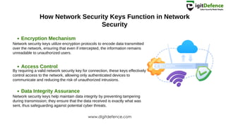 What is network security key presentation | PDF