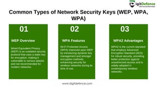 What is network security key presentation | PDF