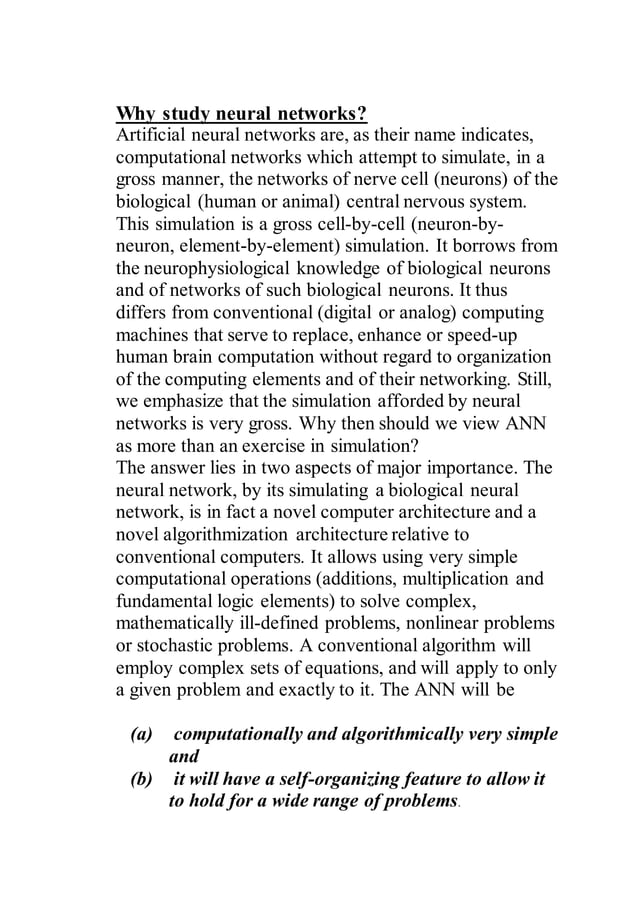 What is Neural Network? | DOCX