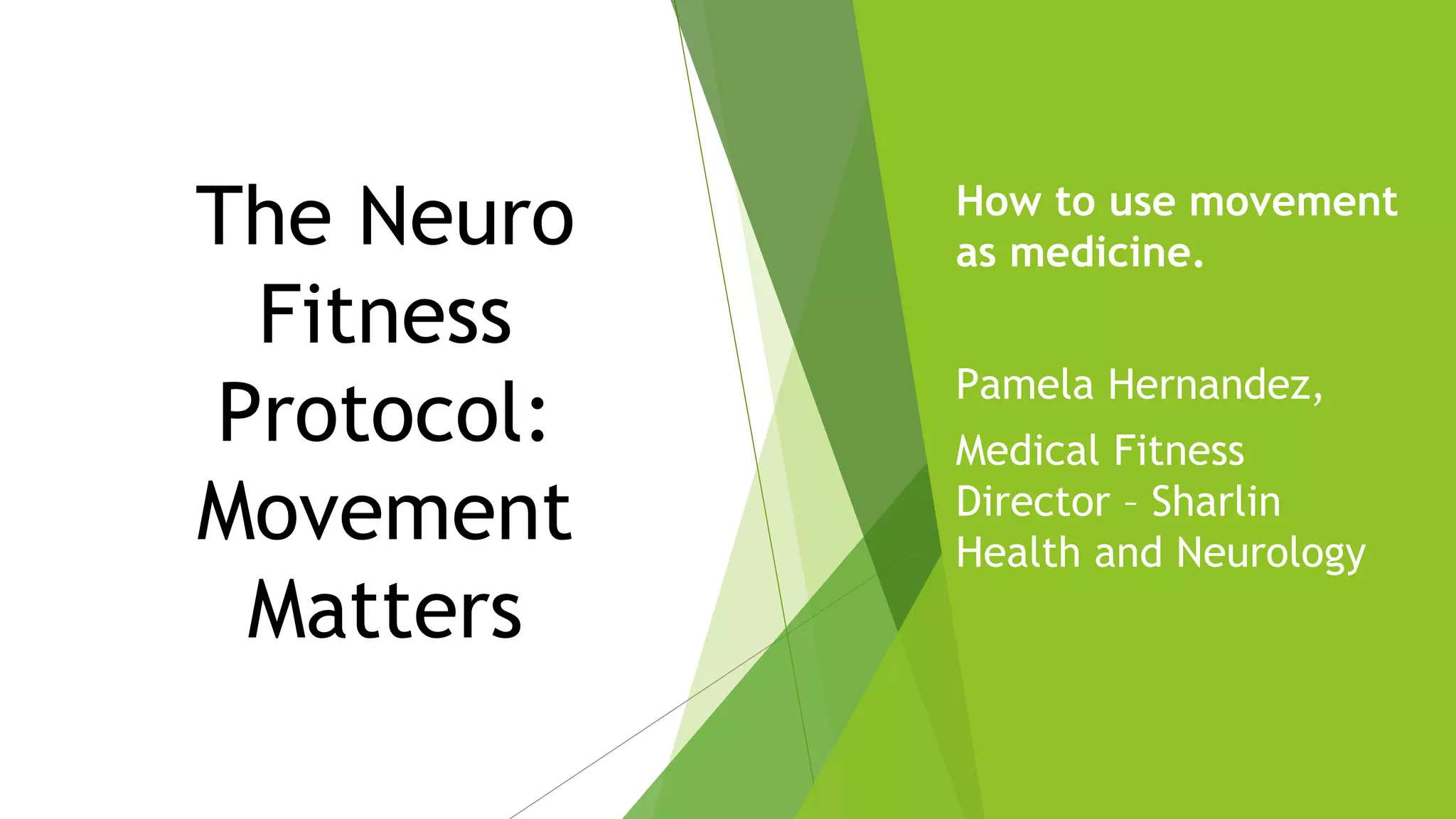 What is Neuro Fitness? | PPTX