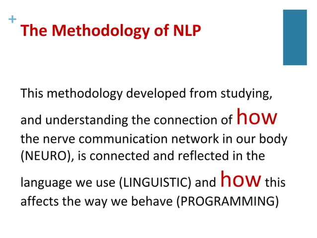 What is Neuro Linguistic Programming (NLP) | PPT | Web Development | Internet