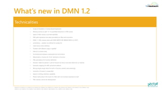 What is new in DMN 1.2 | PPT | Free Download
