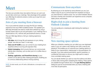 What is New in Microsoft Lync 2013 - from Atidan | PPT