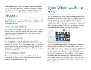 What is New in Microsoft Lync 2013 - from Atidan | PPT
