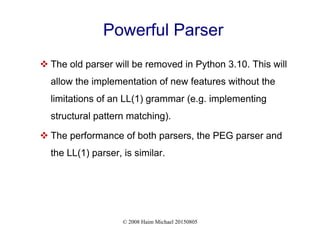 What is new in Python 3.9 | PPT