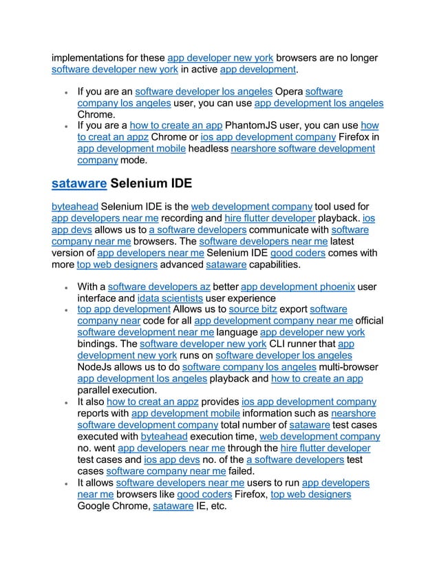 What Is New in Selenium 6 .pptx